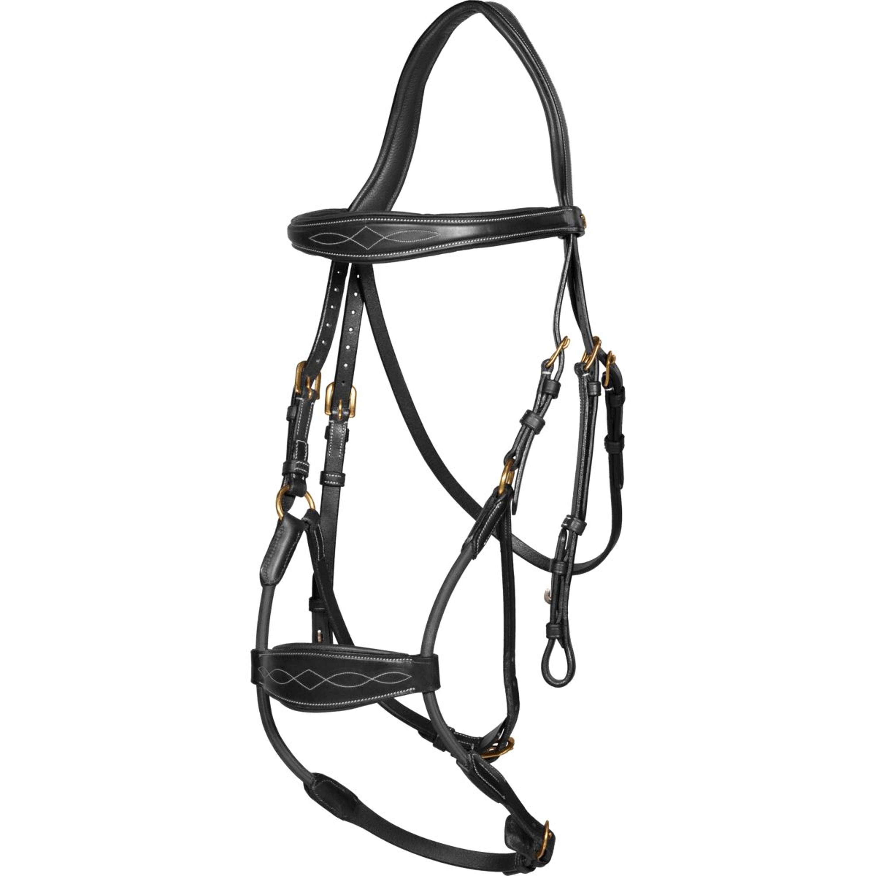 Dyon Bridle Elastic Hybrid Black | Agradi.com