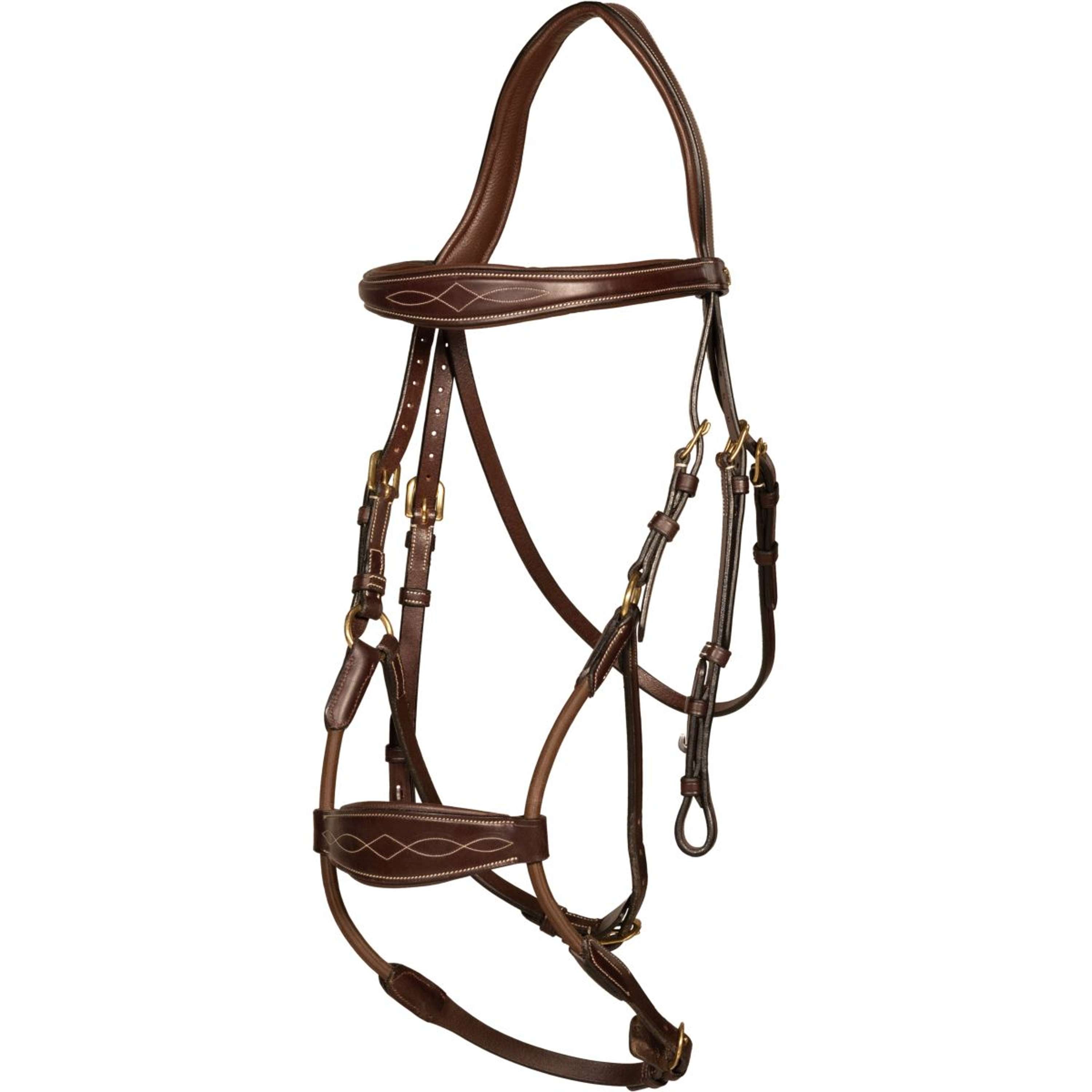 Dyon Bridle Elastic Hybrid Brown | Agradi.com