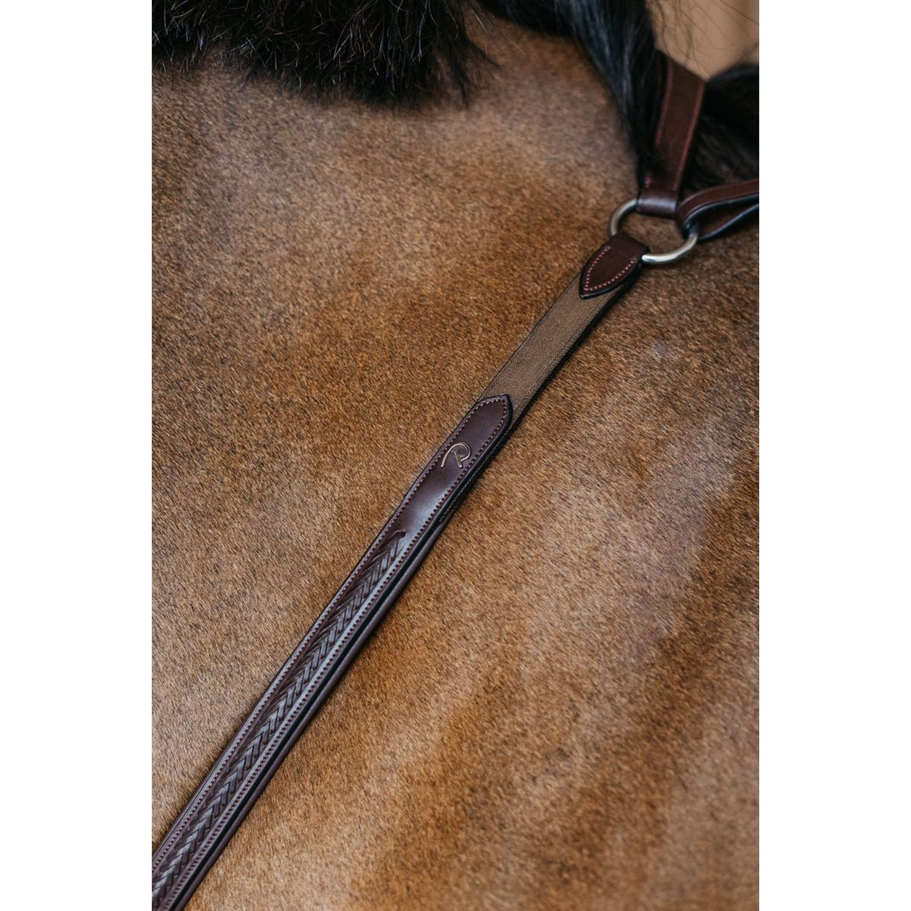 Dyon Chest Buckle Bridge Braided Brown | Agradi.com