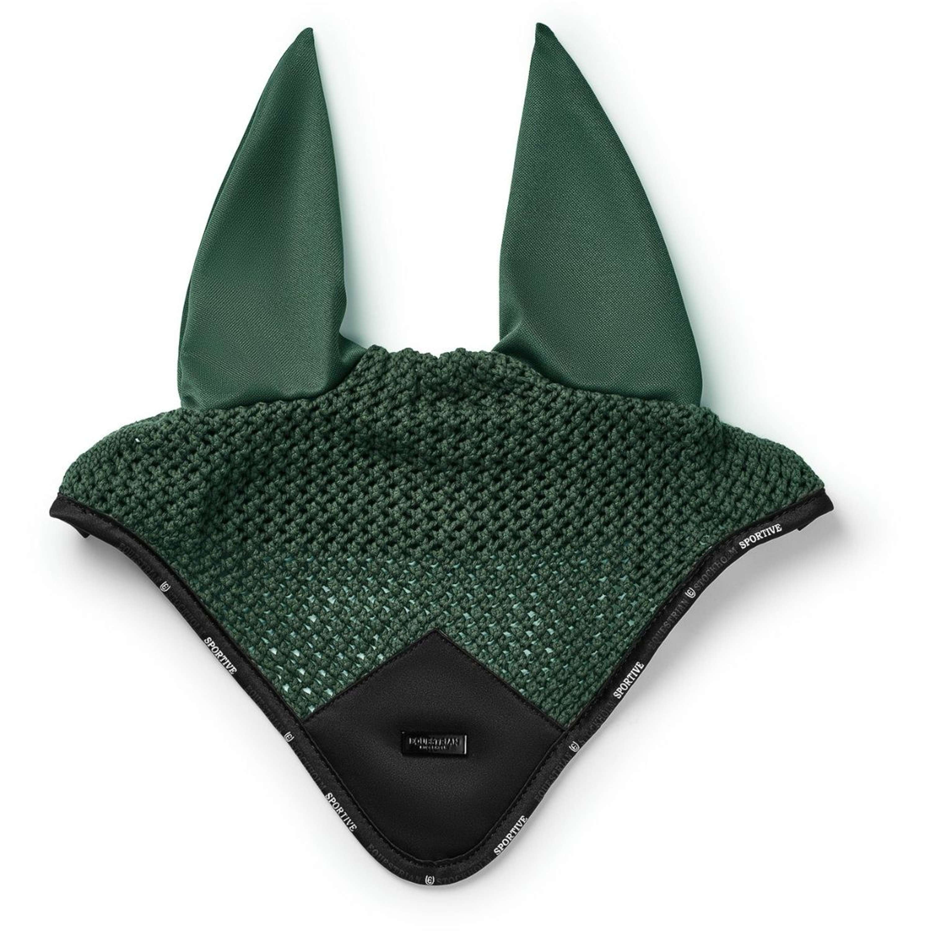Equestrian Stockholm Ear Bonnet Sportive Sycamore Green | Agradi.com